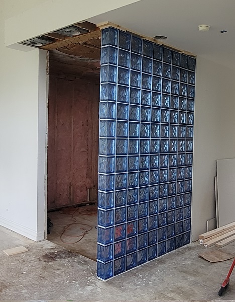 Corner Wall Kits - Glass Block Warehouse
