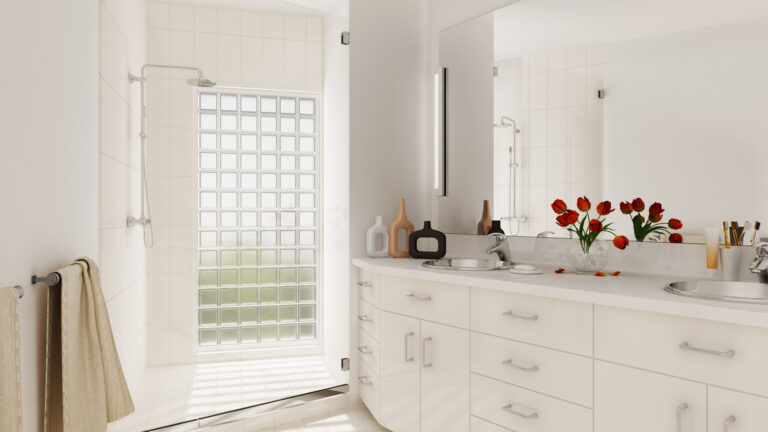 How to Incorporate Glass Blocks in Your Bathroom for a Luxurious Look ...