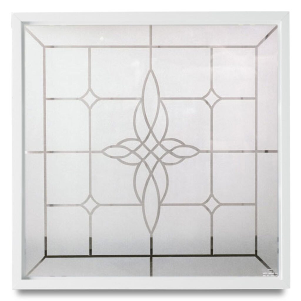 Aurora Decorative Glass Replacement Window - Glass Block Warehouse